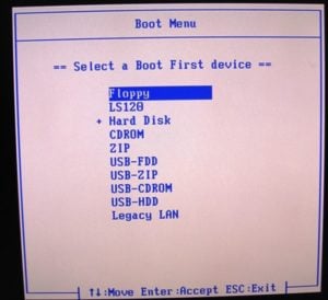 Cách vào Boot Option (Boot menu) và BIOS của máy tính